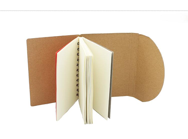 Eco-Friendly Notebook With Curved Flap Closure – I Want Gift