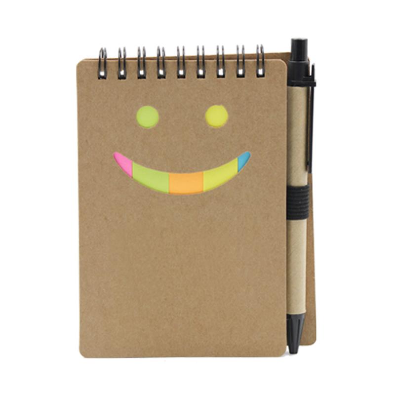 Smiley Face Design Notepad Set – I Want Gift